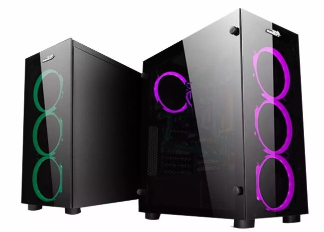 Gabinete Gamer Sentey K20 Extreme Glass X4 Coolers Rgb | MallWeb