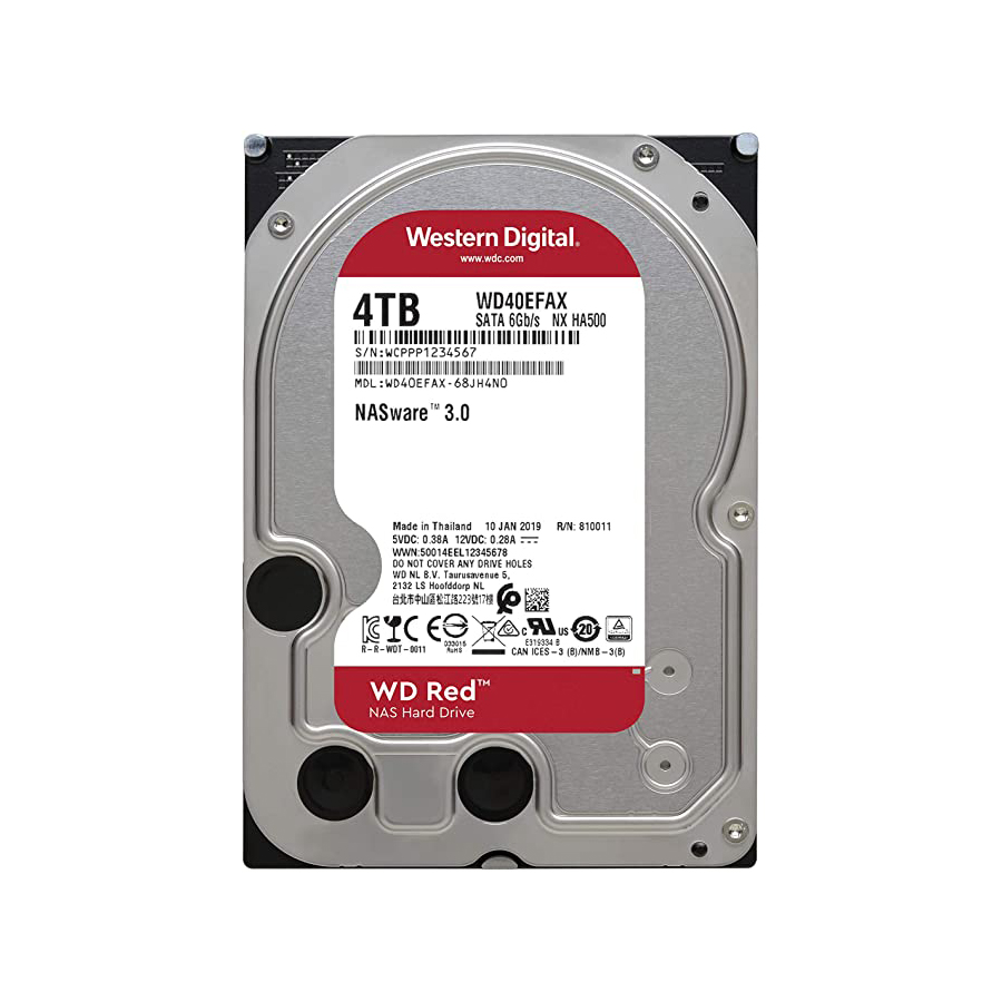 Disco Rigido 4 Tb Western Digital Red Nas | MallWeb