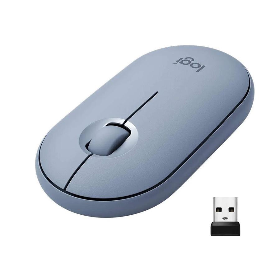 Mouse Logitech M350 Azul Inalambrico | MallWeb