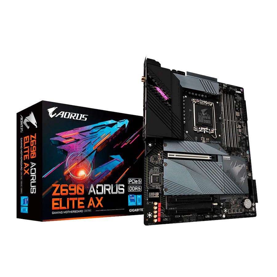 Mother Gigabyte Z690 Aorus Elite DDR5 Socket 1700 | MallWeb