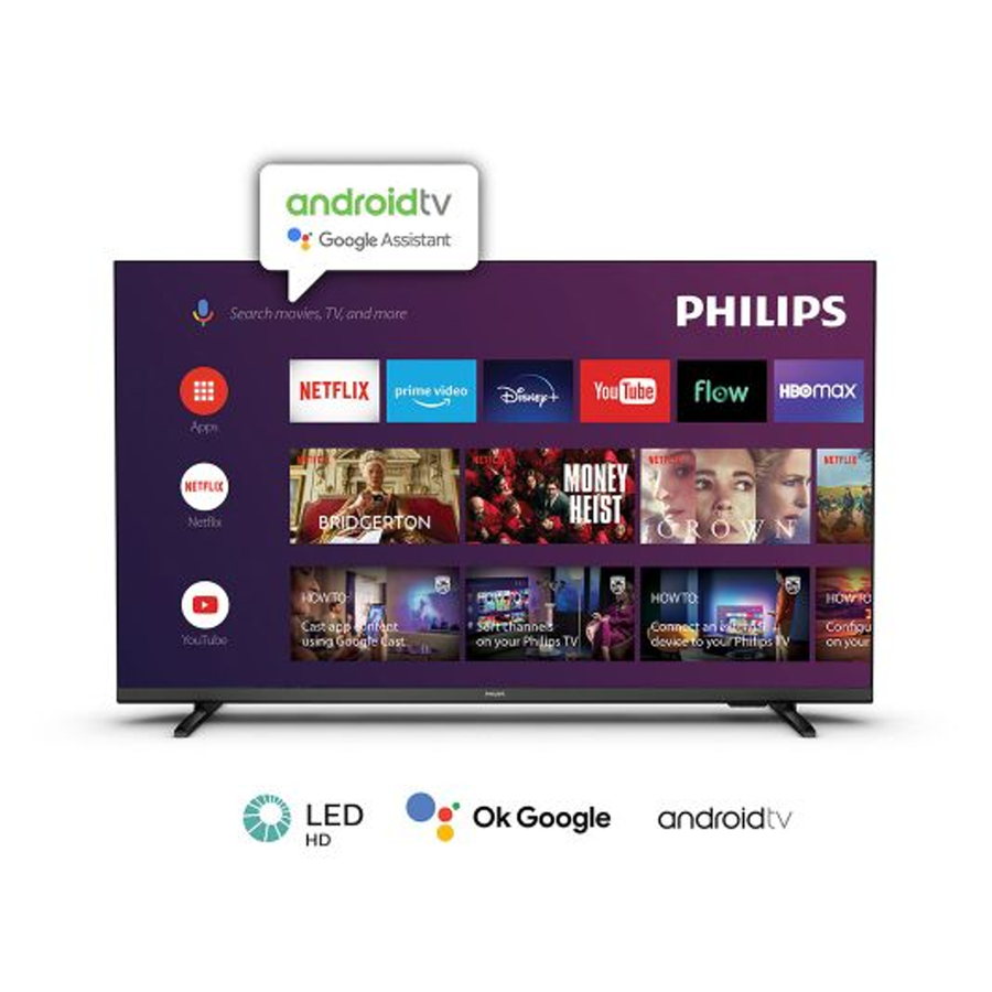 Tv Smart Led Philips 32 32PHD6917/77 Android TV | MallWeb